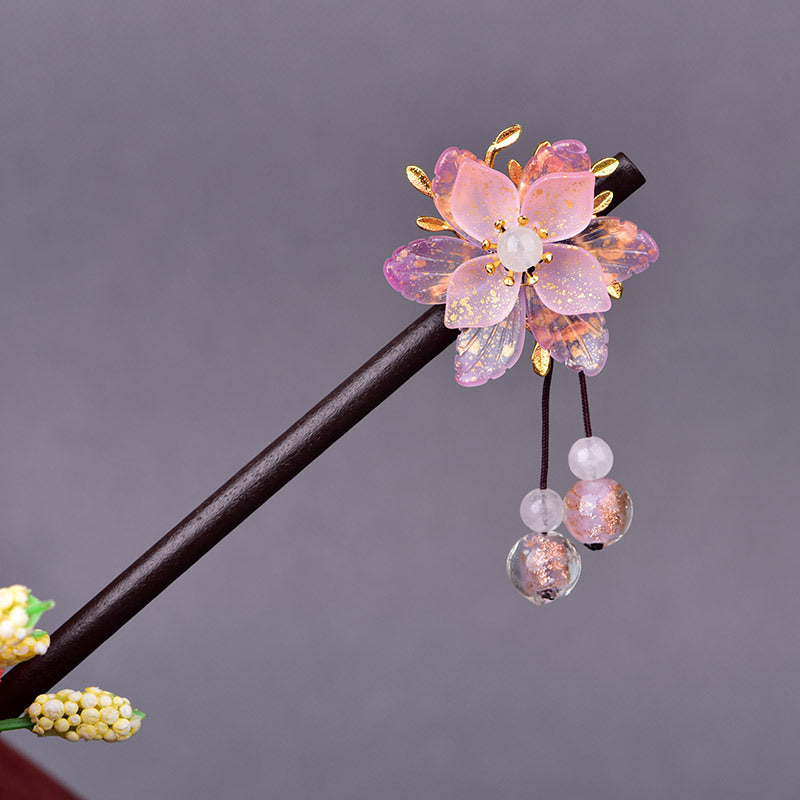 Bamboo Hairpin with Jade Accents — Quiet Ritual for Morning Mindfulnes
